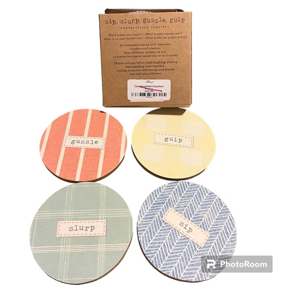 jollys | Kitchen | Fun Conversational Starters Coasters Brand New Home ...